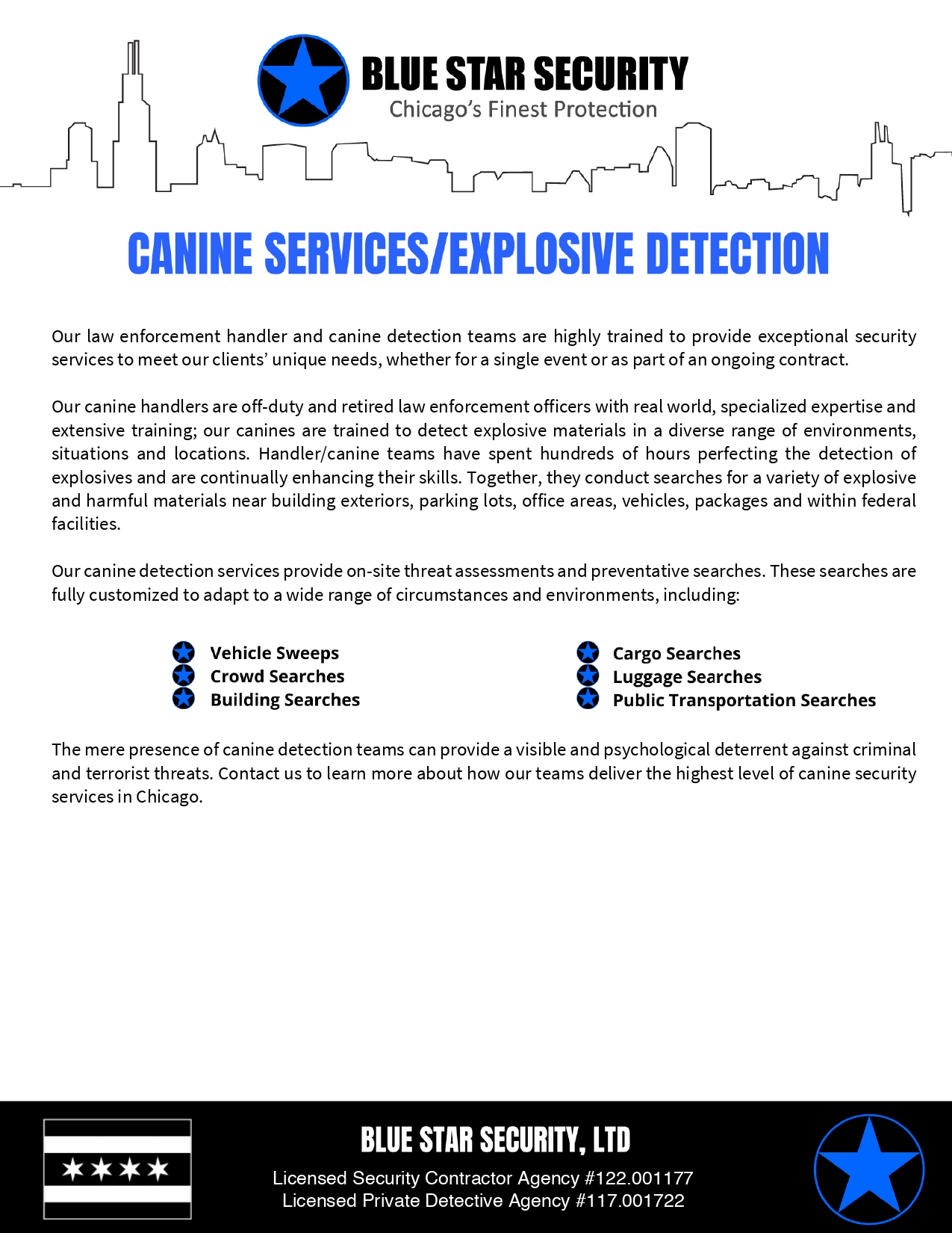 How to obtain a PERC Card - Blue Star Security llc